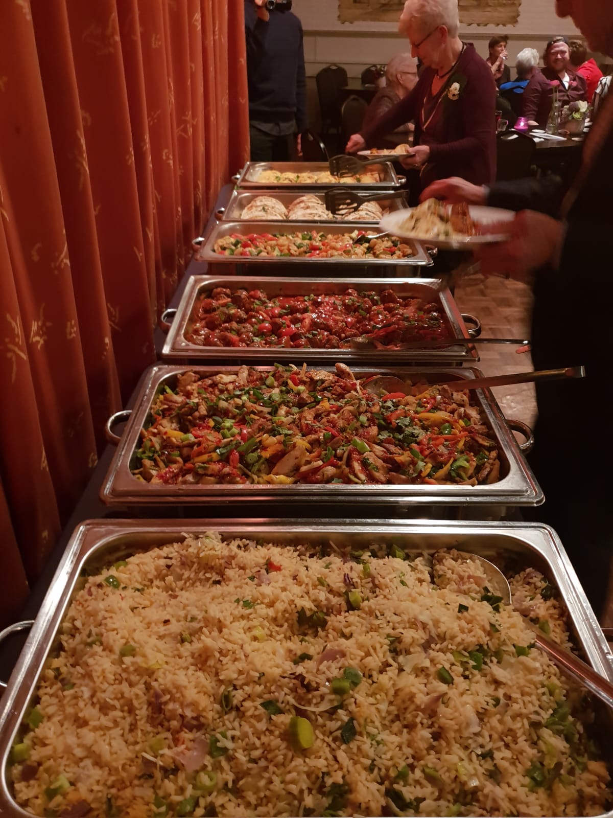 Warm buffet - Catering Opstap
